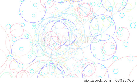 CG circle A geometric background made up of... - Stock Illustration ...