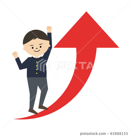 Student up boy - Stock Illustration [63888133] - PIXTA