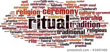 Ritual word cloud-插圖素材 [63895466] - PIXTA圖庫