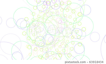 CG circle A geometric background made up of... - Stock Illustration ...