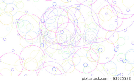 CG circle A geometric background made up of... - Stock Illustration ...