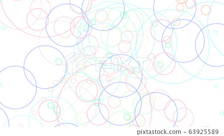 CG circle A geometric background made up of... - Stock Illustration ...