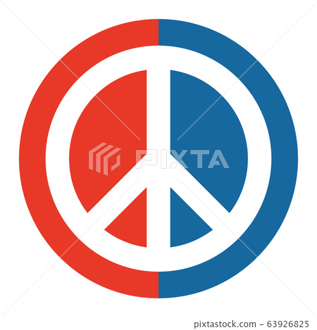 Variation of peace mark - Stock Illustration [63926825] - PIXTA