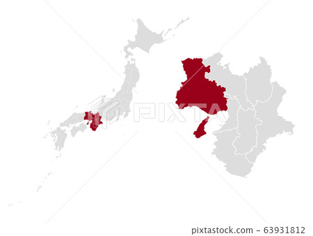 [Hyogo Prefecture] Kinki Region Japan - Stock Illustration [63931812 ...