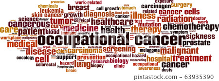 Occupational cancer word cloud - Stock Illustration [63935390] - PIXTA
