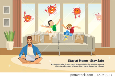 Stay at home cartoon Images - Search Images on Everypixel