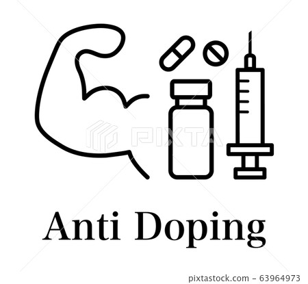 Anti-doping image illustration - Stock Illustration [63964973] - PIXTA
