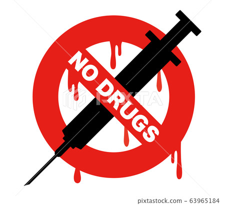 Image illustration of drug ban - Stock Illustration [63965184] - PIXTA