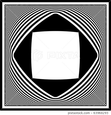 Abstract convex geometric frame. - Stock Illustration [63968293] - PIXTA