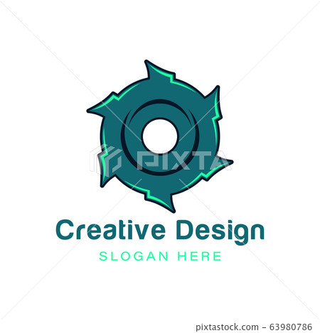cutter tool logo Ideas. Inspiration logo design. - Stock Illustration ...