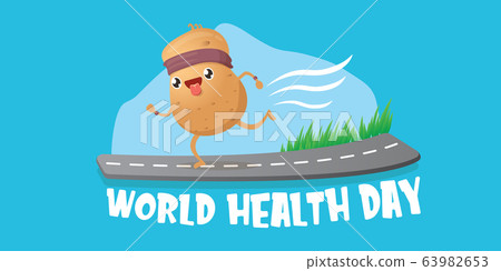 World health care day vector illustration with... - Stock Illustration ...