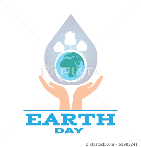 Earth day 1 - Stock Illustration [63985241] - PIXTA