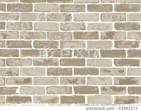 Brick wall ivory - Stock Illustration [63992573] - PIXTA