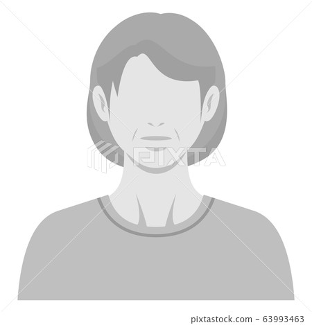 No expression person cartoon illustration... - Stock Illustration ...