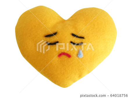 Heart crying face - Stock Illustration [64018756] - PIXTA
