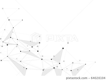 Abstract connection background with lines and... - Stock Illustration ...