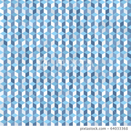Cube pattern. Vector seamless geometric background - Stock Illustration ...