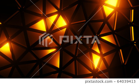 Abstract colorful shape 3d rendering, 3d... - Stock Illustration ...