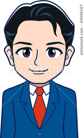 Illustration of mid-career employee - Stock Illustration [64048587] - PIXTA