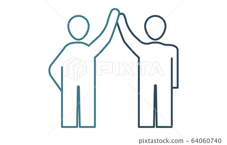 vector, hand, man - Stock Illustration [64060740] - PIXTA