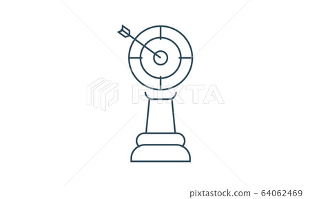vector, aim, hit - Stock Illustration [64062469] - PIXTA