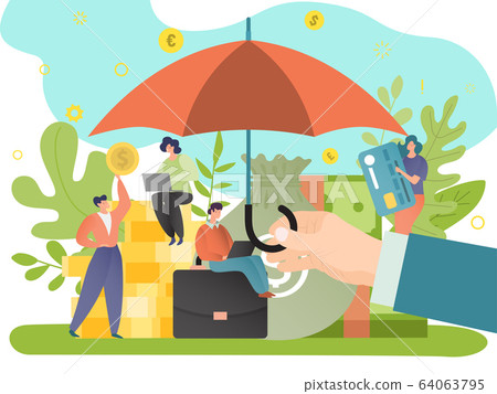 Financial management vector illustration.... - Stock Illustration ...