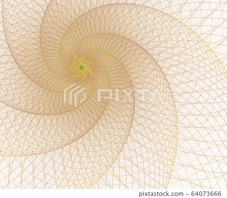 Geometry, mesh element. Intersection curves. - Stock Illustration ...