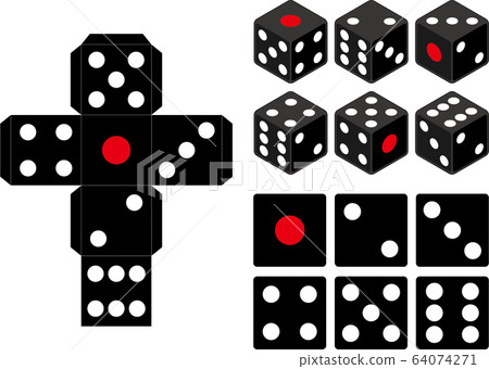 Dice c - Stock Illustration [64074271] - PIXTA