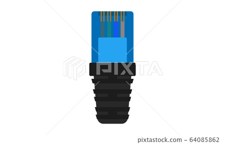 vector, cable, connection - Stock Illustration [64085862] - PIXTA
