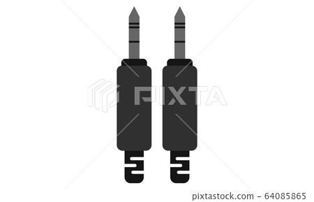 vector, audio, cable - Stock Illustration [64085865] - PIXTA