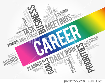 CAREER word cloud collage - Stock Illustration [64091125] - PIXTA