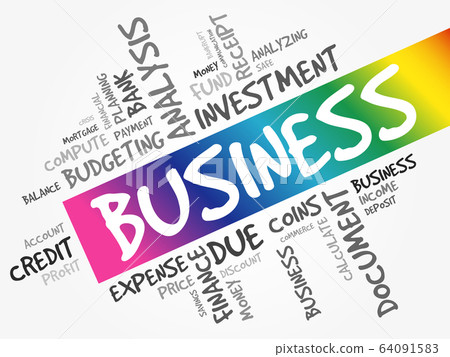 BUSINESS word cloud collage - Stock Illustration [64091583] - PIXTA