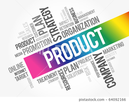 PRODUCT word cloud collage - Stock Illustration [64092166] - PIXTA