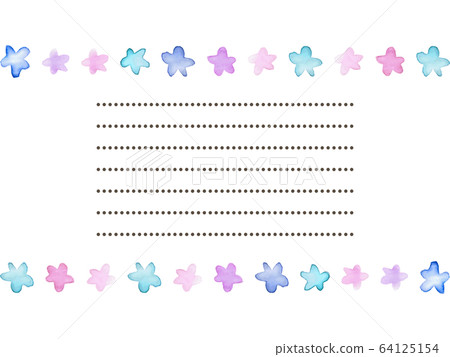 Starry stationery - Stock Illustration [64125154] - PIXTA