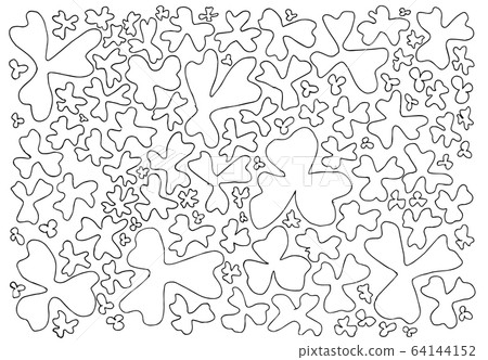 Hand Drawn Shamrock Vector Icon For St. Patrick - Stock Illustration ...