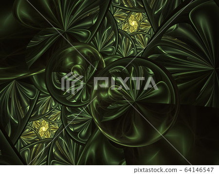 Digital computer fractal art abstract fractals - Stock Illustration ...