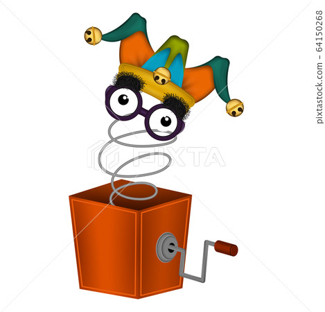 Isolated joke box image - Stock Illustration [64150268] - PIXTA