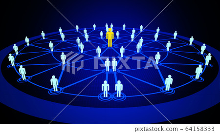 People network background is perfect for any... - Stock Illustration ...