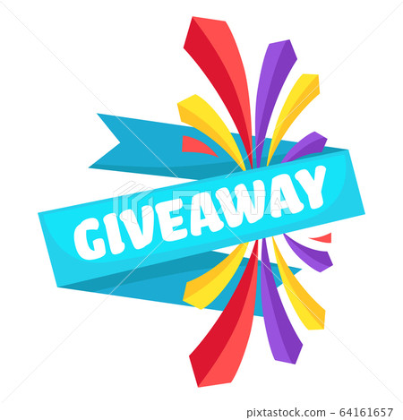 Giveaway banner for social media promotion and... - Stock Illustration ...
