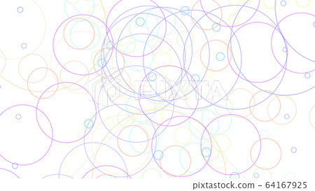CG circle A geometric background made up of... - Stock Illustration ...