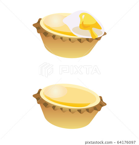 Cheese tart - Stock Illustration [64176097] - PIXTA