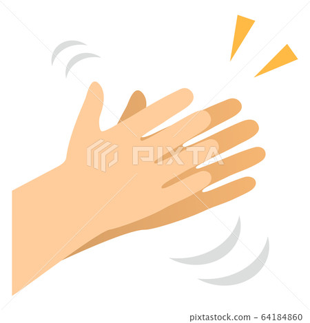 Hit a hand - Stock Illustration [64184860] - PIXTA