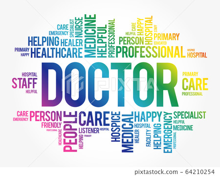 Doctor word cloud collage - Stock Illustration [64210254] - PIXTA