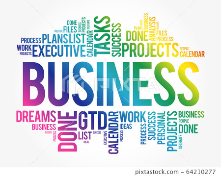 Business word cloud concept - Stock Illustration [64210277] - PIXTA
