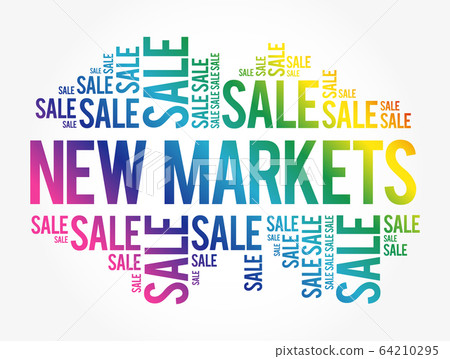 New Markets word cloud collage - Stock Illustration [64210295] - PIXTA