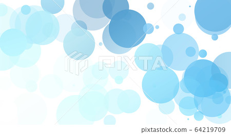 Bubbles Unique Blue Bright Vector Background - Stock Illustration ...