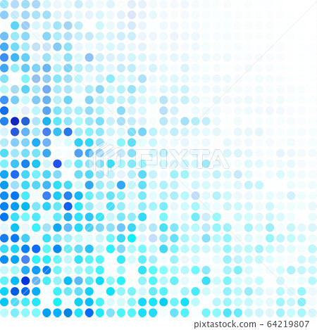 Blue Random Dots Background, Creative Design - Stock Illustration ...