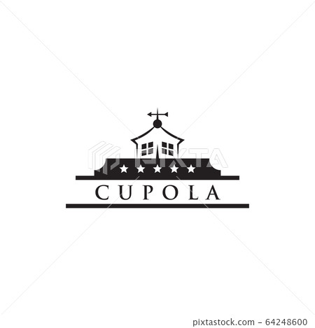 Cupola farm logo design icon vector template - Stock Illustration ...