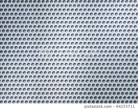 Perforated metal (silver) - Stock Illustration [64253711] - PIXTA