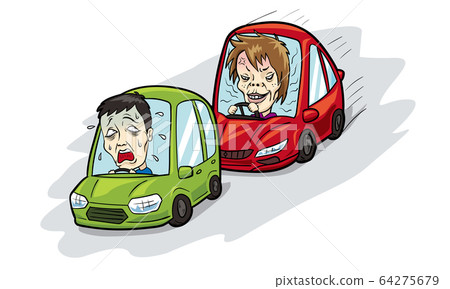 Driving around - Stock Illustration [64275679] - PIXTA